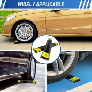 ROBLOCK 18'' Heavy Duty Car Stoppers for Garage, Parking Aid Gadgets Protects Car and Garage Walls, Parking Stopper Easy to Install, 2 PCS