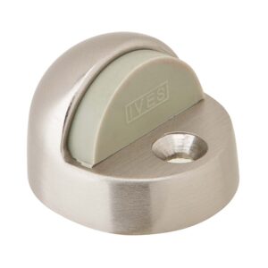 schlage ives by schlage 438b15 dome door stop, gray