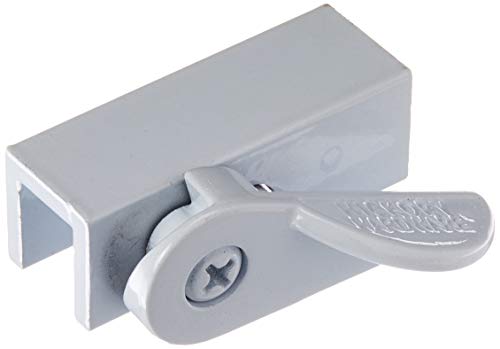 First Watch Security 1940 Lock Window Slide Stop White Finish, 1 Count (Pack of 1)