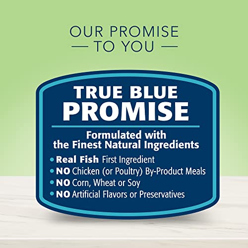 Blue Buffalo True Solutions Perfect Skin & Coat Natural Adult Dry Cat Food, Salmon 11-lb