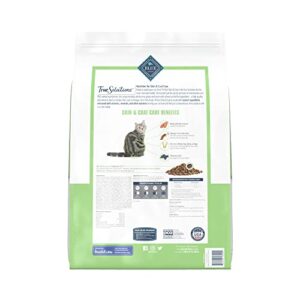 Blue Buffalo True Solutions Perfect Skin & Coat Natural Adult Dry Cat Food, Salmon 11-lb