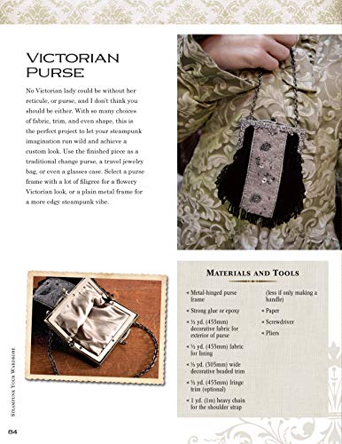 Steampunk Your Wardrobe, Revised Edition: Sewing and Crafting Projects to Add Flair to Fashion (Design Originals)