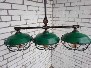 rustic industrial pendant lamp. steampunk lamp. ceiling pendant lighting