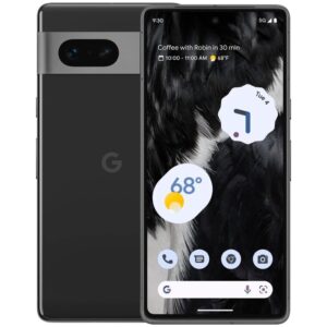 google pixel 7, 128gb for verizon, obsidian (renewed)