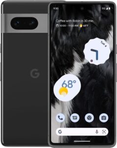 google pixel 7 5g t-mobile 128gb black a+