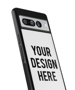 upload your image | make your own black rubber phone case compatible with google pixel 8, 8 pro, 8a, 7a, 7, pixel 7 pro, pixel 6a, 6 pro, 6, 5, 4a 5g, 4a 4g, 4, 4 xl, 3a, 3a xl, 3, 3 xl, 2 xl