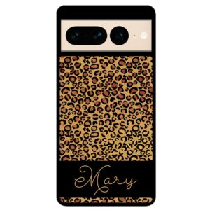 leopard skin plain personalized black rubber phone case compatible with google pixel 8 pro, 8a, 8, 7a, 7, pixel 7 pro, 6a, pixel 6 pro, 6, 5, 4a 5g, 4a 4g, 4, 4 xl, 3a, 3a xl, 3, 3 xl, 2 xl, 2