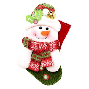 qaziuy christmas ornaments set ornaments for crafts christmas decoration supplies christmas christmas with bell pendant snowman old man candy bag for christmas tree decoration xmas party decorations