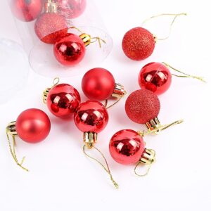 Christmas Ball Ornaments Set Christmas Tree DecorationsShatterproof Large Candy Gold Plastic Holiday Xmas Hanging Ornament for Christmas Tree Outdoor Indoor Gifts Deals