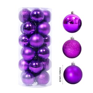 Christmas Ball Ornaments Set Christmas Tree DecorationsShatterproof Large Candy Gold Plastic Holiday Xmas Hanging Ornament for Christmas Tree Outdoor Indoor Gifts Deals