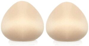 ninery ave 1 pair cotton breast forms light ventilation sponge boobs for women mastectomy breast cancer support