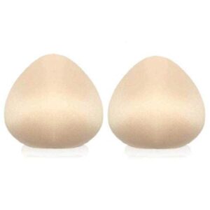 Ninery Ave 1 Pair Cotton Breast Forms Light Ventilation Sponge Boobs for Women Mastectomy Breast Cancer Support