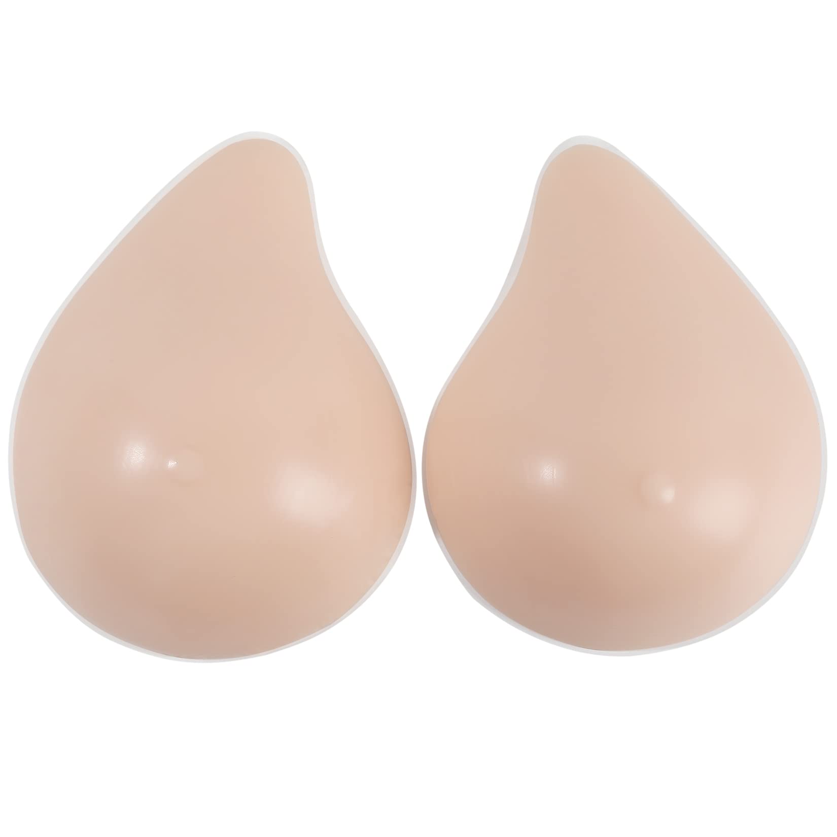 Vollence One Pair A- Cup irregular Silicone Breast Forms Women Mastectomy Prosthesis Concave Bra Pad