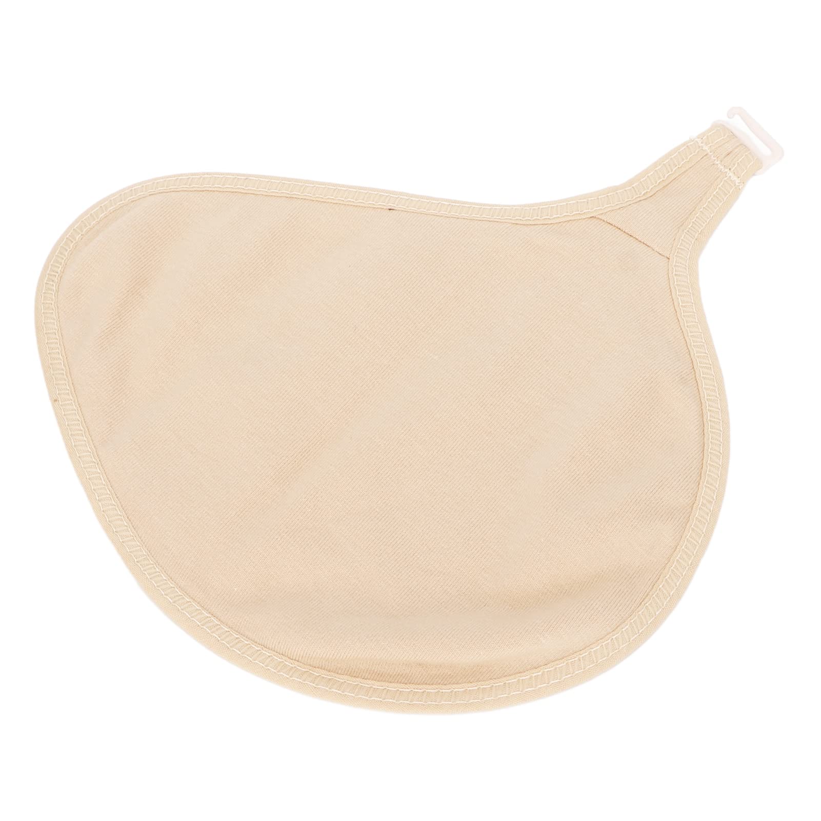 Silicone Breast Forms Protective Cover, Sweat Absorbing Refined Edge Stitching Hook Design Elastic Women Mastectomy Prosthesis Cover Bag Cotton for Fake Boobs