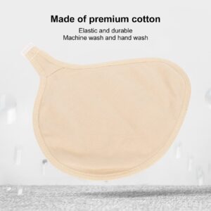 Silicone Breast Forms Protective Cover, Sweat Absorbing Refined Edge Stitching Hook Design Elastic Women Mastectomy Prosthesis Cover Bag Cotton for Fake Boobs