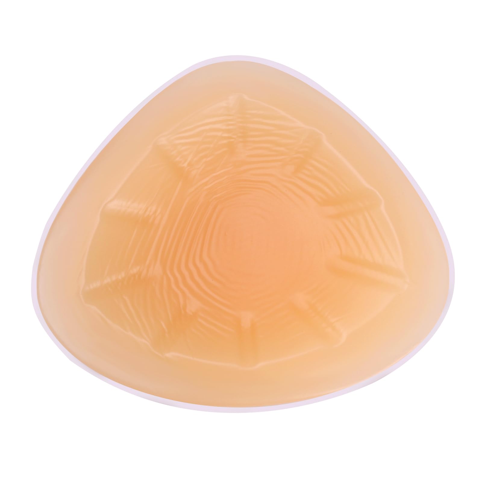 Witok Breast Prosthesis Mastectomy Silicone Breast Forms Triangle Shape for Breast Cancer Patients Only One Piece