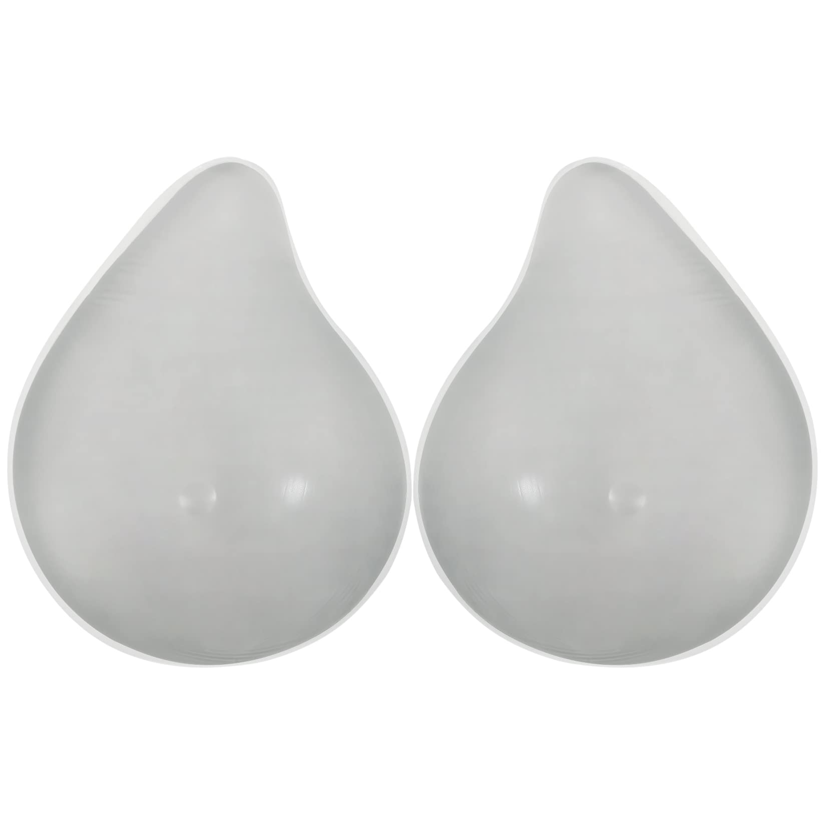 Vollence One Pair C Cup irregular Silicone Breast Forms Women Mastectomy Prosthesis Concave Bra Pad