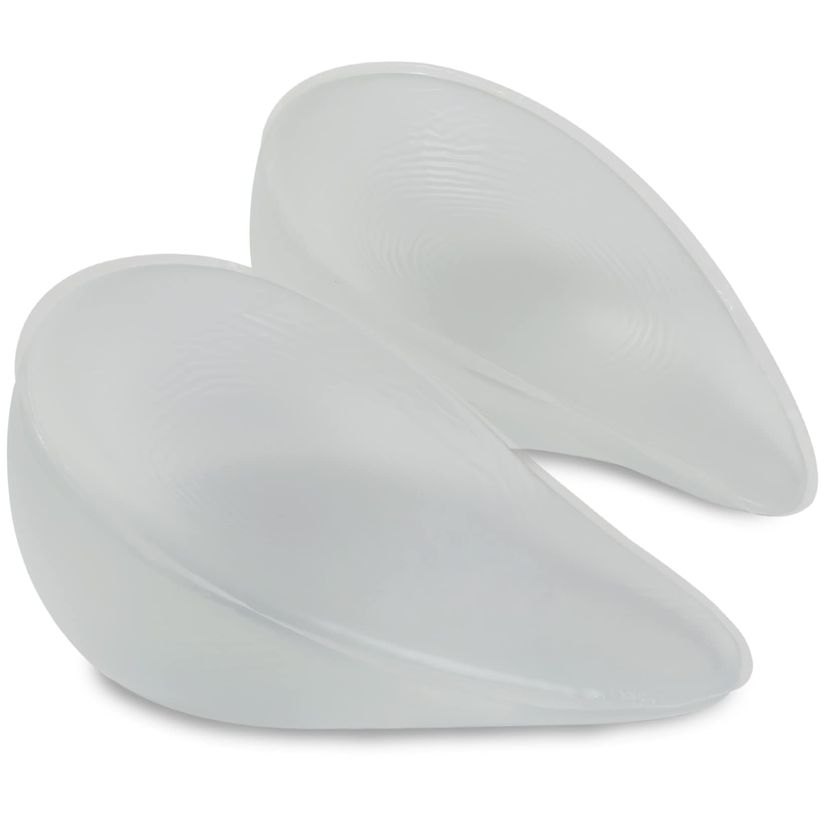 Vollence One Pair C Cup irregular Silicone Breast Forms Women Mastectomy Prosthesis Concave Bra Pad