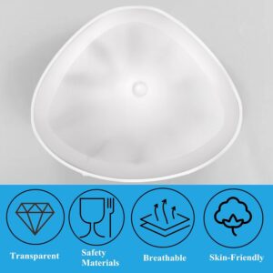 Mastectomy Breast Prosthesis for Women Silicone Breast for Surgery Ladies Artificial Pad Transparent Only One Piece