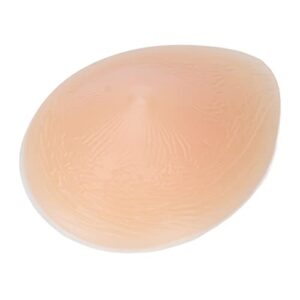 silicone breast form, mastectomy prosthesis self adhesive bra enhancer insert - silicone, round and full simulation appearance, good elasticity and softness (200g)