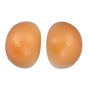 beauty form silicone mastectomy prosthesis concave bra enhancer inserts perfect for adding to the bust line- large