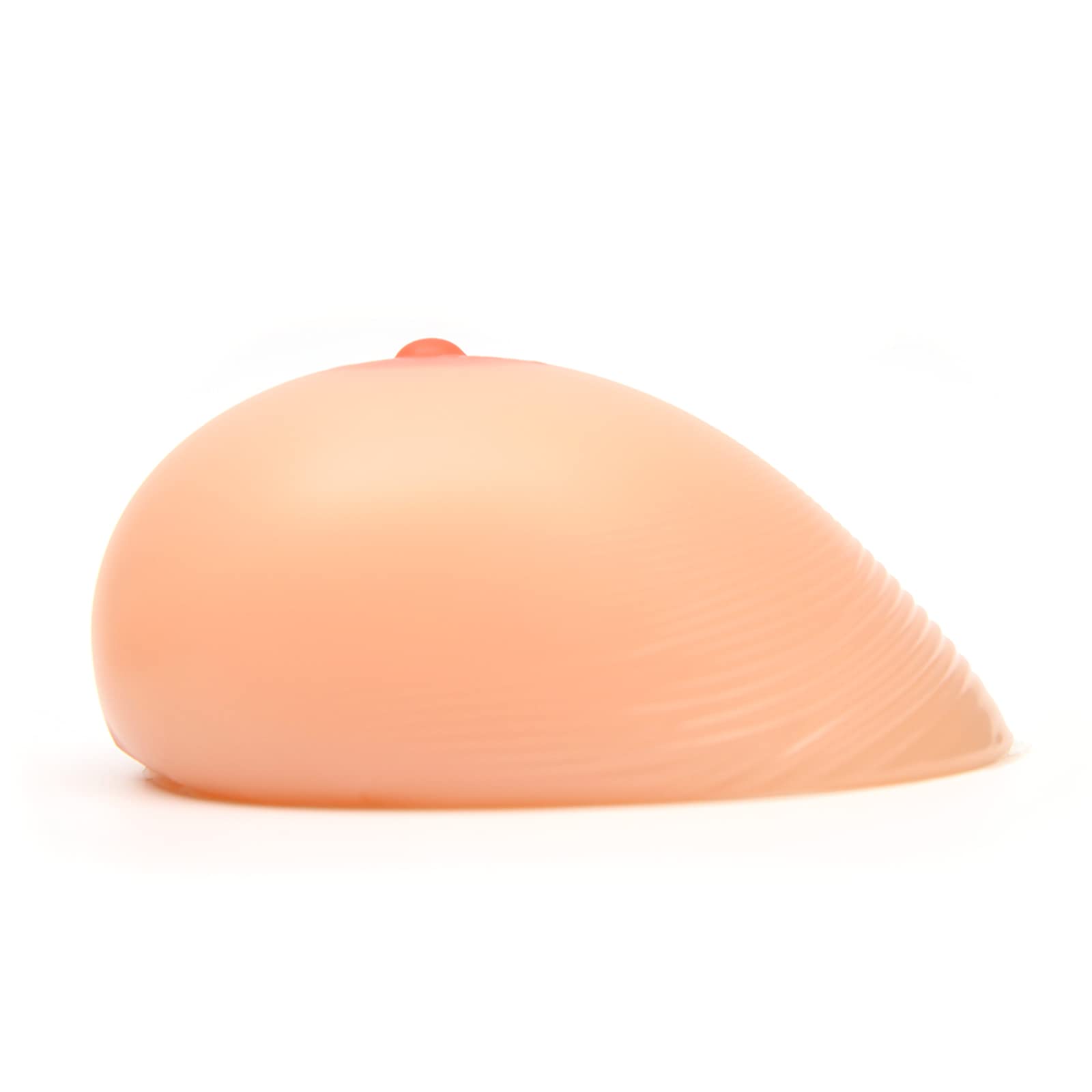 Mastectomy Prosthesis Silicone Breast Forms Self Adhesive False Boobs Women Concave Bra Enhancer Inserts for Crossdresser Transgender Cosplay,Nude,B Cup (600g/pair)