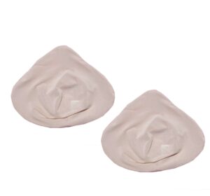 bimei a pair triangle shape breast form cover for mastectomy breast forms (2xl)