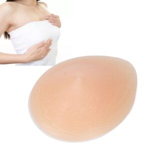 Crossdress Transvestite Bra Enhancer, Silicone Breast Form Mastectomy Prosthesis, Silicone Breast Forms Breast Fake Boob (300g)