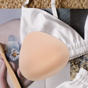 Sponge Breast Form Prosthesis Bra Pad Ventilation Sponge Boobs Prosthesis Triangle Bra Pad for Women B C D Cup