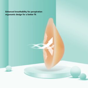 120g Breast Insert Artificial Silicone Boobs Drop Shaped Fake Breast Form Push Up Pads