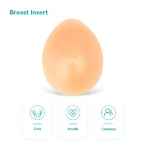 120g Breast Insert Artificial Silicone Boobs Drop Shaped Fake Breast Form Push Up Pads