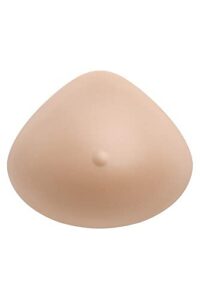 amoena balance essential light-weight volume delta 224 quality silicone breast prosthesis/shaper for breast asymmetry/mastectomy - single item ivory small