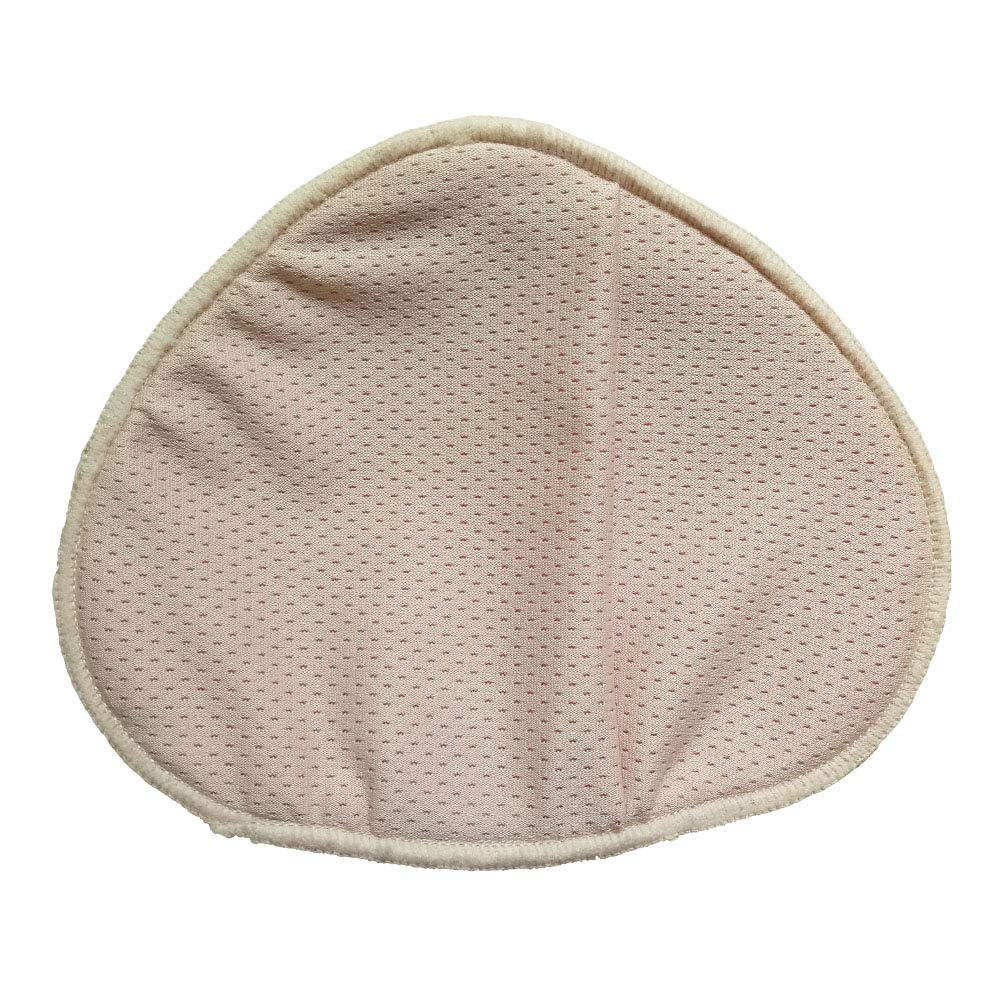 Lightweight Foam Mastectomy Breast Form for Pockets Bra Featherweight Women Triangle Breast Prosthesis (XL*1pc, Skin)