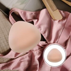 SAFIGLE Protector Triangular Sponge Prosthetic Silicone Forms Bra Inserts for