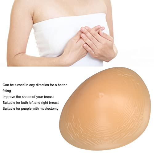 Bra Pad, Inserts Soft Silicone Triangular Shaped Concave Bottom Prosthetic Breast for Post Mastectomy Prosthesis Bra Enhancer Inserts (#2)