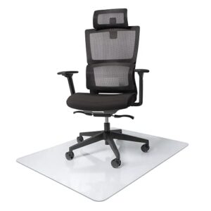 Oculus by Dimex Polycarbonate Office Chair Mat for Carpet and Hard Floors, 36" x 48" x 0.118" Clear Mat for Office Chair, Protects Floors Under Home Office Computer Desk, Ships Flat