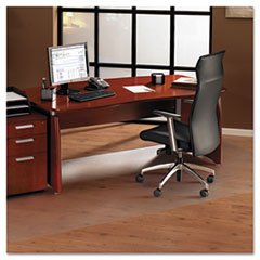 cleartex ultimat xxl polycarbonate chair mat for hard floors, 60 x 79, clear by: floortex