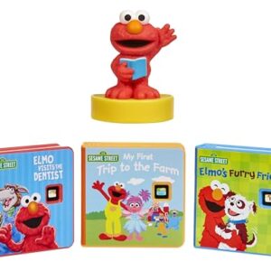 Little Tikes Story Dream Machine Sesame Street Elmo & Friends Story Collection, Storytime, Books, Audio Play Character, Toy Gift for Toddlers and Kids Girls Boys Ages 3+ Years