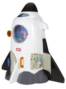 little tikes adventure rocket realistic space astronaut pretend role play for kids, boys, girls, 2-6 years old, 40 x 18 x 18 inches