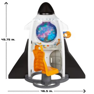 Little Tikes Adventure Rocket Realistic Space Astronaut Pretend Role Play for Kids, Boys, Girls, 2-6 Years Old, 40 x 18 x 18 inches