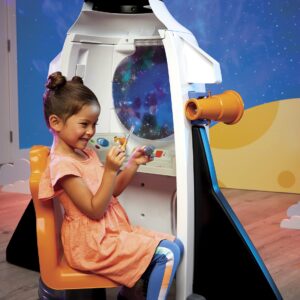 Little Tikes Adventure Rocket Realistic Space Astronaut Pretend Role Play for Kids, Boys, Girls, 2-6 Years Old, 40 x 18 x 18 inches