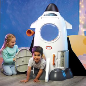 Little Tikes Adventure Rocket Realistic Space Astronaut Pretend Role Play for Kids, Boys, Girls, 2-6 Years Old, 40 x 18 x 18 inches