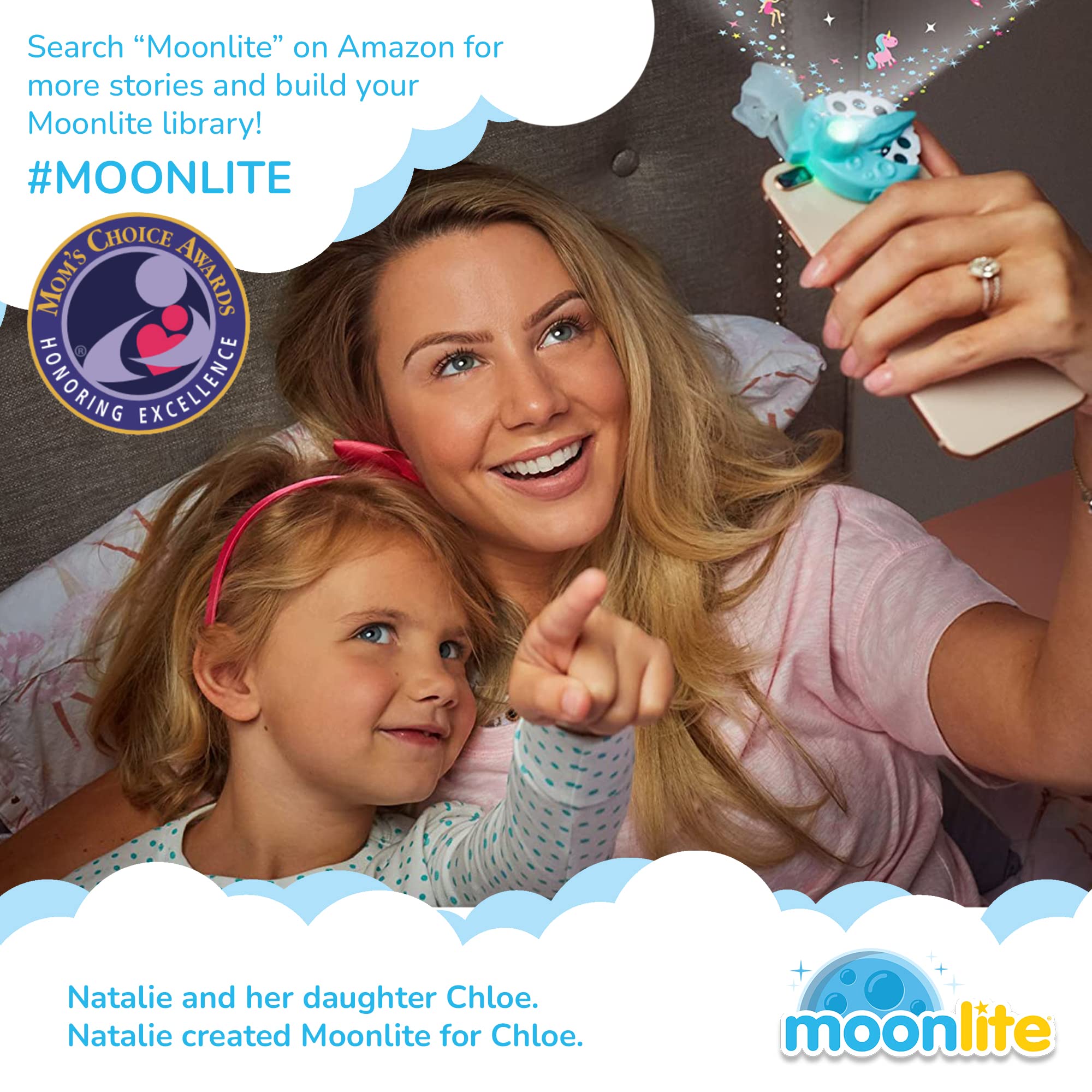 Moonlite Storytime Frozen Babysitting The Troll Tots Storybook Reel, A Magical Way to Read Together, Digital Story for Projector, Fun Sound Effects, Learning Gifts for Kids Age 1 Year and Up