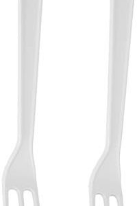 Hutzler Waffle Fork, 11", White,3702-2WH,2