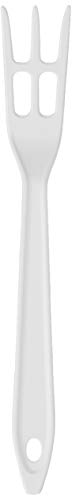 Hutzler Waffle Fork, 11", White,3702-2WH,2