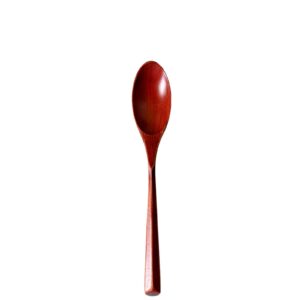 zoci triangular handle wooden spoon fork set dessert wooden spoon wooden fork portable spoon fork