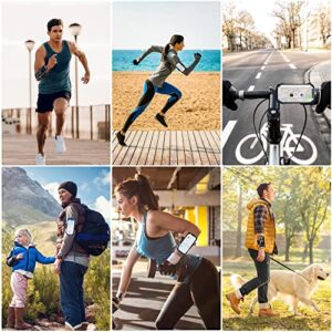 Cikyner Running Armband, 3 in 1 Running Phone Holder Sports Armband Bicycle Phone Holder 360° Rotatable & Detachable Running Phone Armband for 4.5-10'' iPhone Huawei for Gym Running Hiking