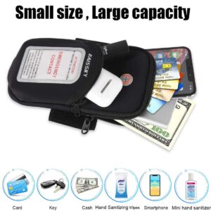 Cell Phone Armband Pouch Running Armband Case for iPhone 15 14 13 12 11 Pro Max XS XR X 8 7 Plus Samsung S22 S21 up to 6.9", Running Phone Holder Sports Arm Bands for Walking Gym Exercise Fitness