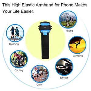 Outdoor Cycling Sport Running Gym 360° Rotating Armband Wristband Phone Holder for iPhone 15 Plus 15 14 13 12 11 Pro Max XR XS Max Samsung Galaxy A54 A15 A04 A34 A01 A32 A41 A32 A53