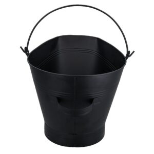 Fireplace Waterloo Style Scuttle Wide Mouth Bucket + 5" Wide Coal Hand Shovel